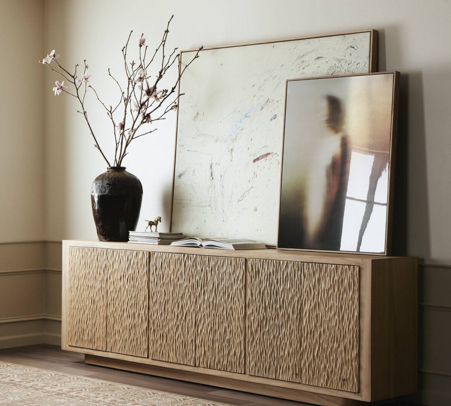 Bahari Sideboard Light Warm Maple Veneer